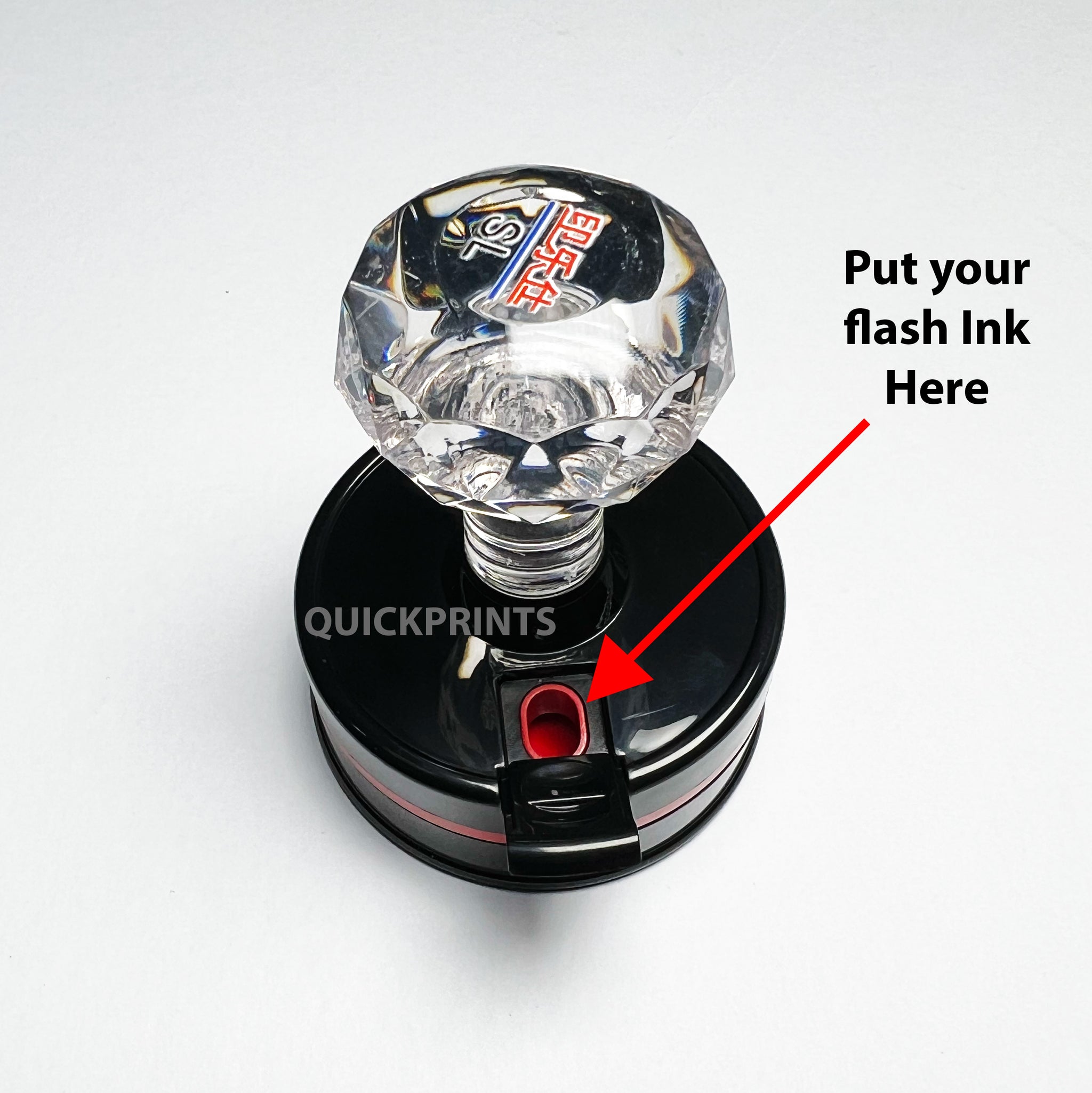 Refillable Round Office Stamp (50mm) – Quickprints Philippines